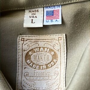 Wahmaker | Shirts | Wahmaker Old West Ranch Brushed Twill Cotton Bib ...